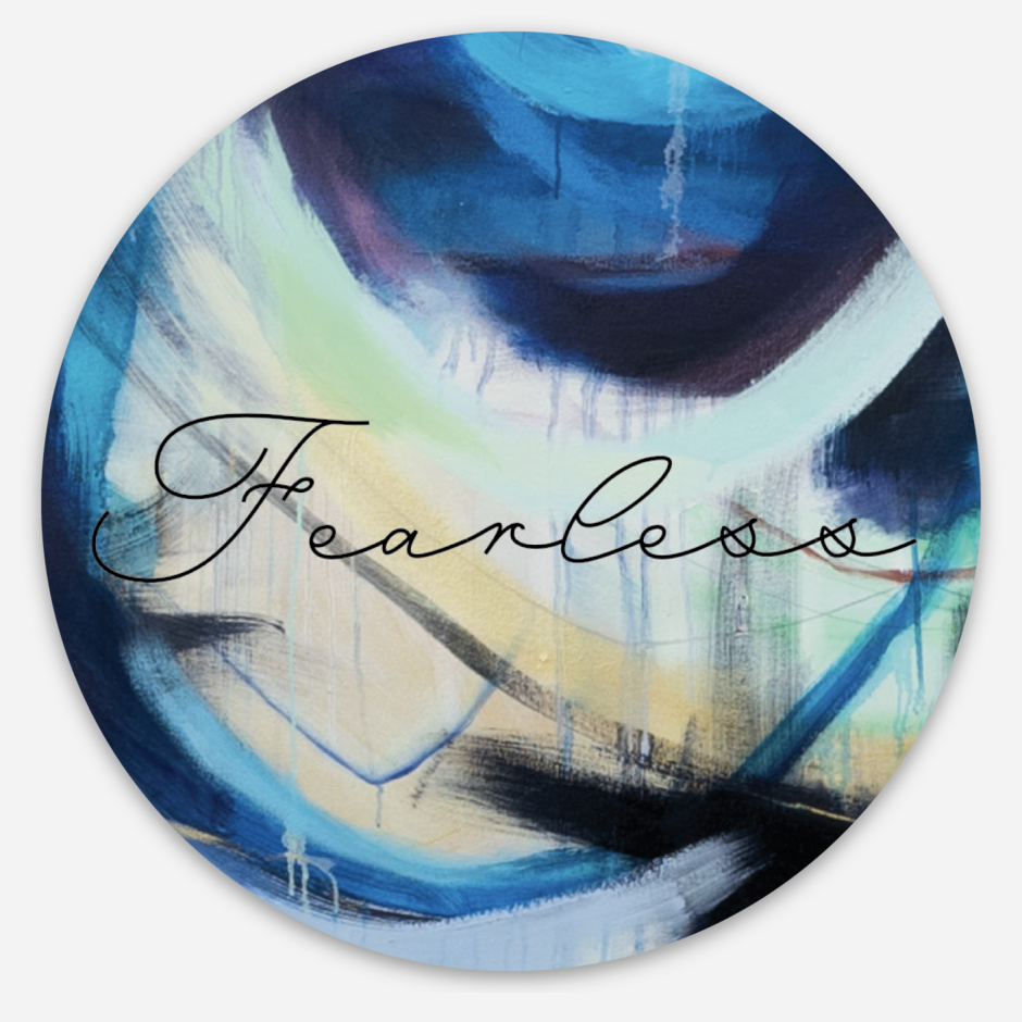 Fearless 3" Vinyl Sticker – Suze Ford Studios