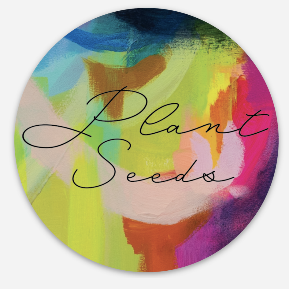 Plant Seeds 3" Vinyl Sticker – Suze Ford Studios